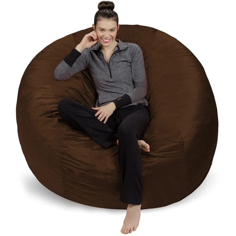 Capa Puff Para Sala Quarto Lazer Relaxar (SEM ENCHIMENTO) | Shopee Brasil