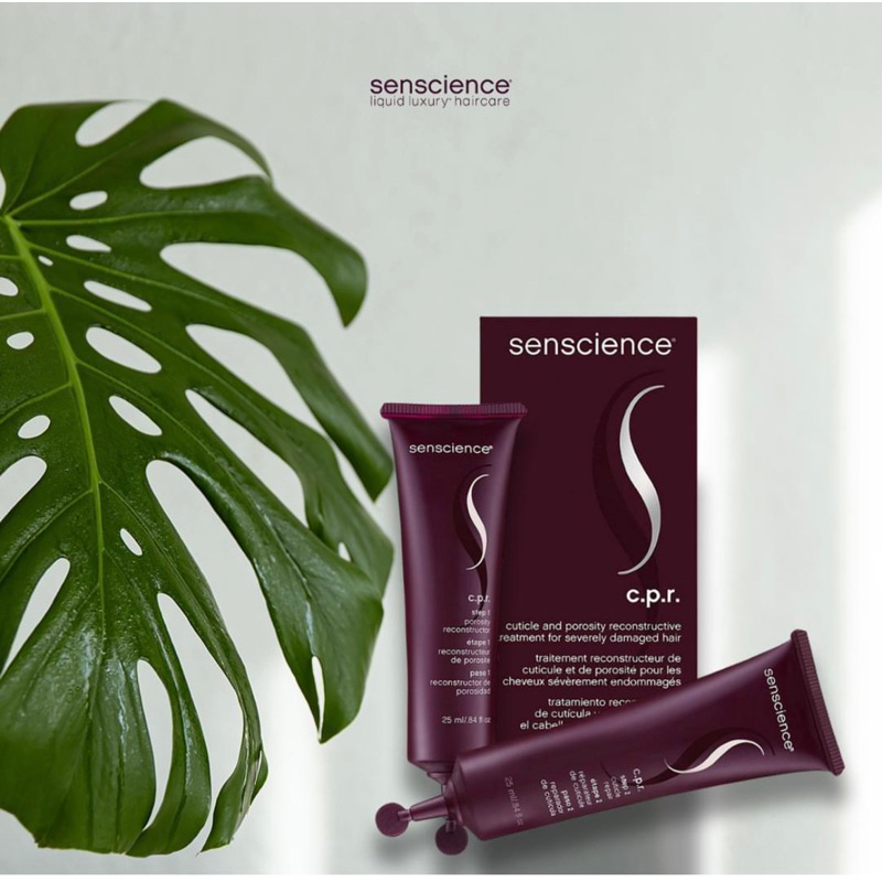 Tratamento Reconstrutor Senscience CPR Step 1 e 2 25ml | Shopee Brasil