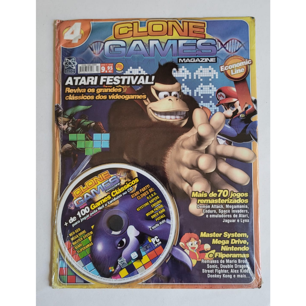 Clone Games - Magazine - Pc (Lacrado) | Shopee Brasil
