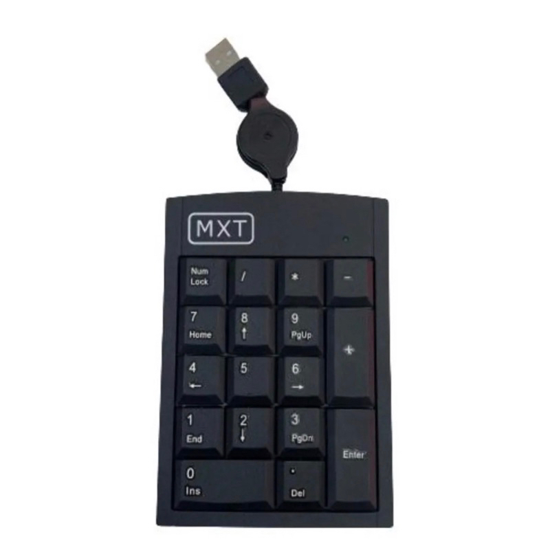 Teclado numérico para Notebook PC 17 teclas - MXT | Shopee Brasil