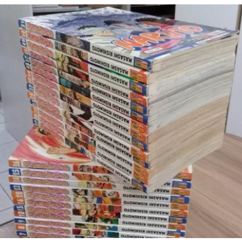 Mangás Naruto Clássico - Números 57 ao 72 - Escorrega o Preço