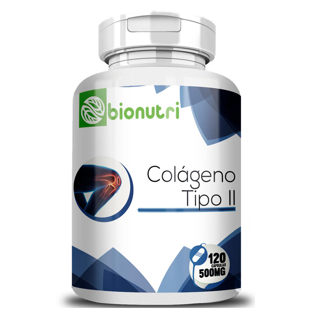 Colágeno Tipo 2 120 Cápsulas 500mg Bionutri | Shopee Brasil