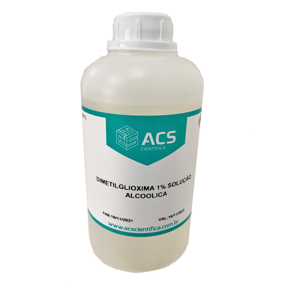 Dimetilglioxima 1% Solução - Frasco 1 litro | Shopee Brasil
