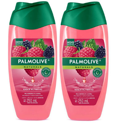 KIT C/2 Sabonete líquido Palmolive® Naturals Toque Nutritivo Framboesa ...