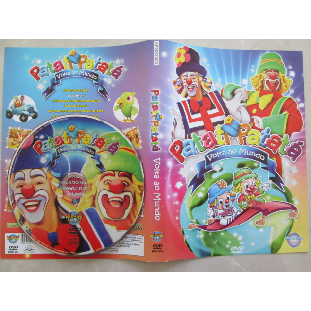 DVD - PATATI PATATA - Volta Ao Mundo - Com Encarte De 4 Paginas / Impecável / Original | Shopee ...