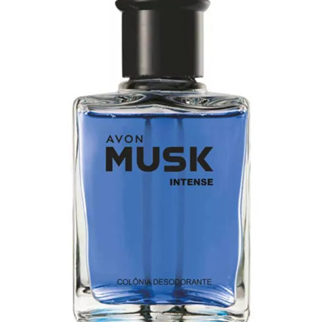 Avon Colônia Desod Musk Intense Body Splash - 90ML | Shopee Brasil