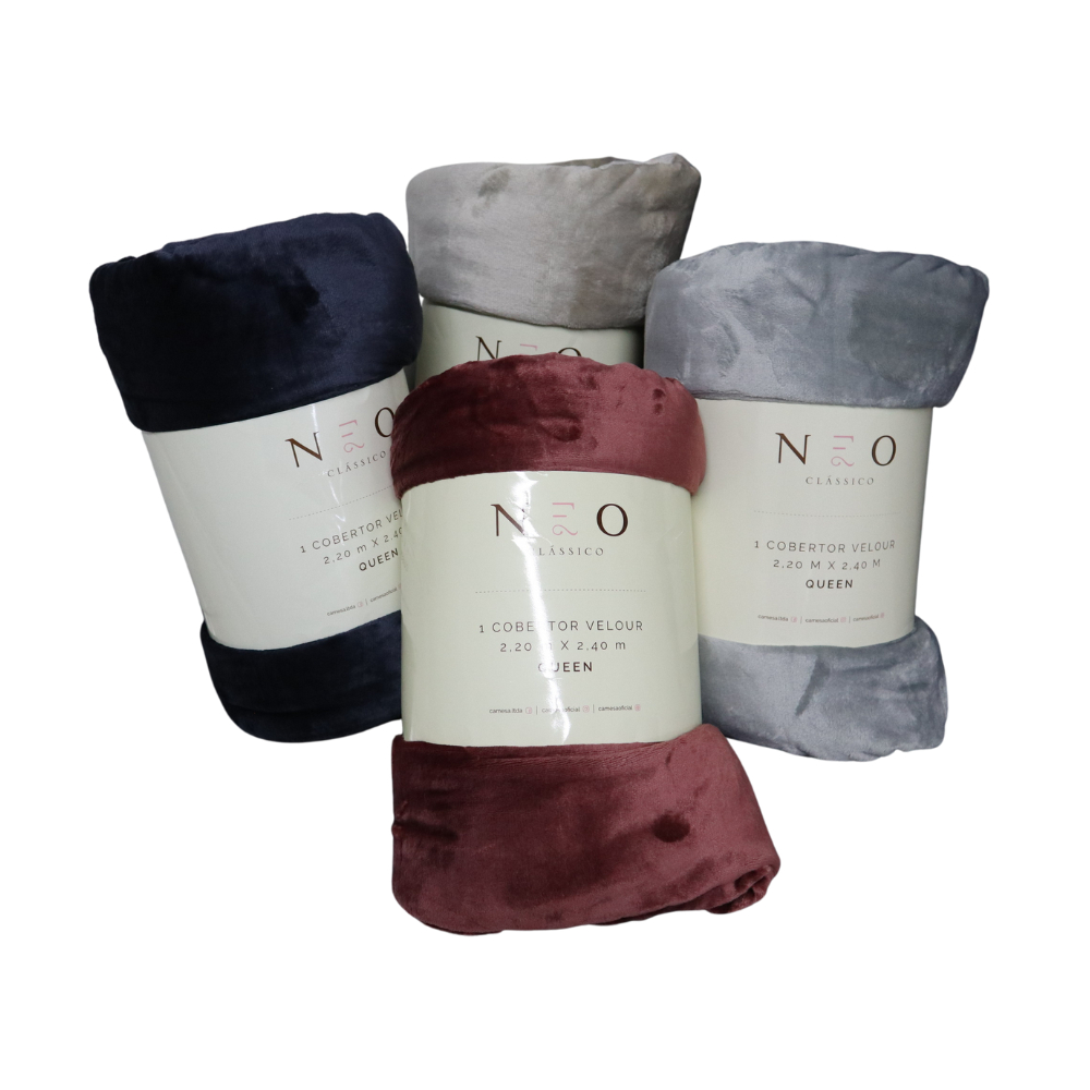 Manta Cobertor Microfibra Neo Velour Casal Queen Camesa | Shopee Brasil