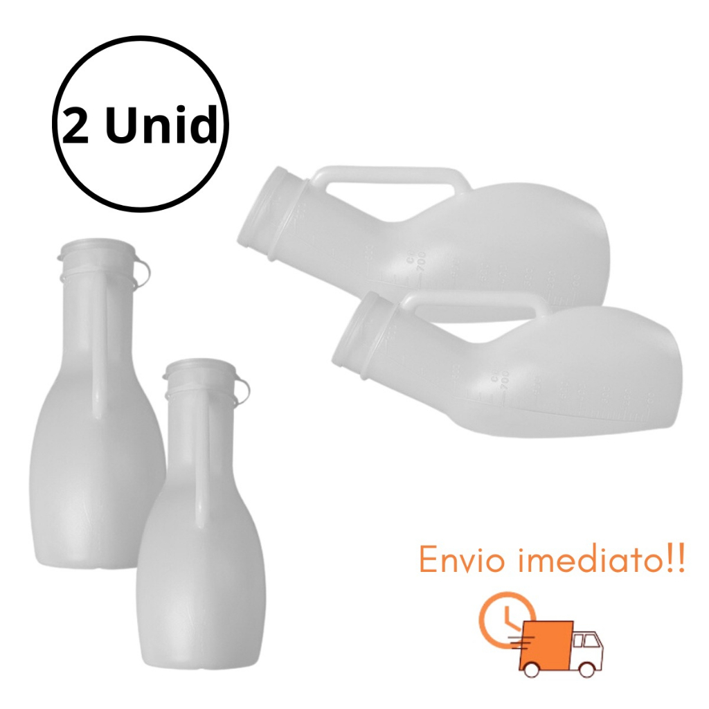 Kit Papagaio Plastico Urinol Masculino Taylor 1000ml 02und Para ...