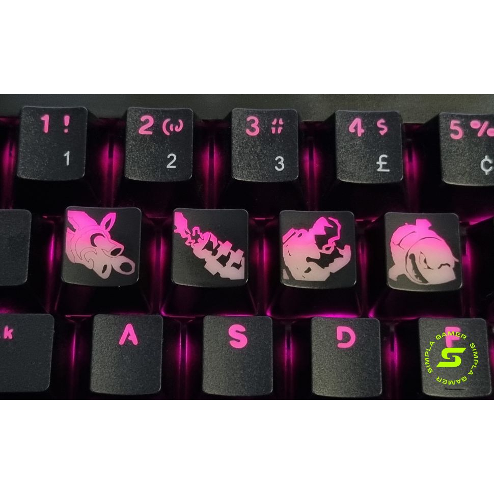 Jinx Keycaps League Of Legends LOL Teclas | Shopee Brasil