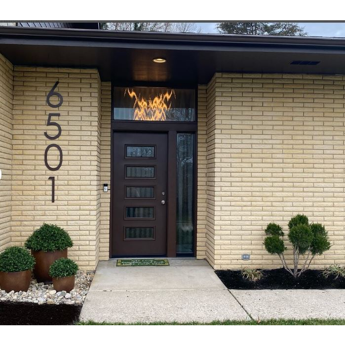 Números para casa, residência, prédio, comércio, apartamento em acm 40cm e 50cm | Shopee Brasil