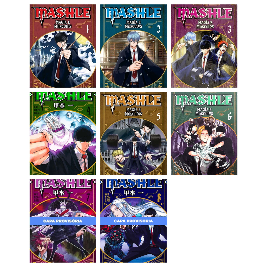 Mangá Mashle Magia e Músculos(Novo-Lacrado) | Shopee Brasil