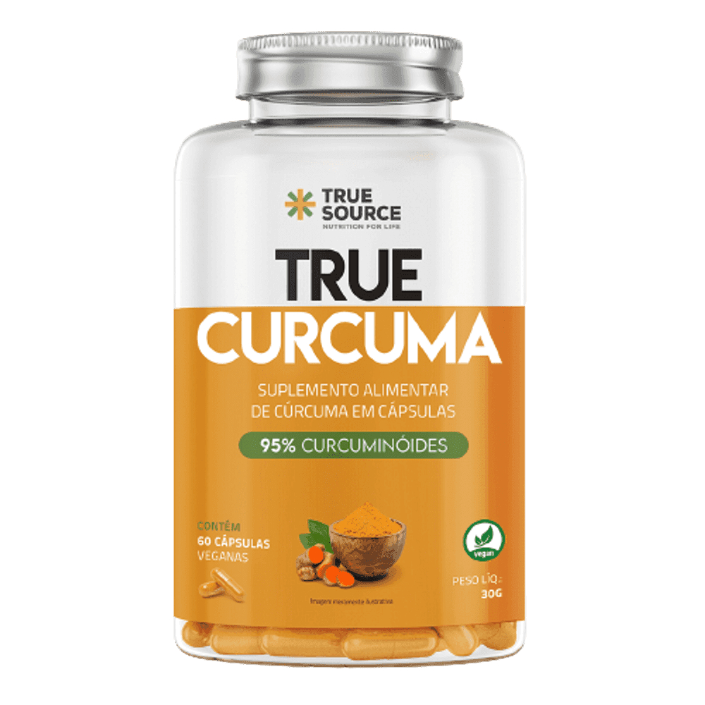 True Curcuma 60 Capsulas True Source | Shopee Brasil