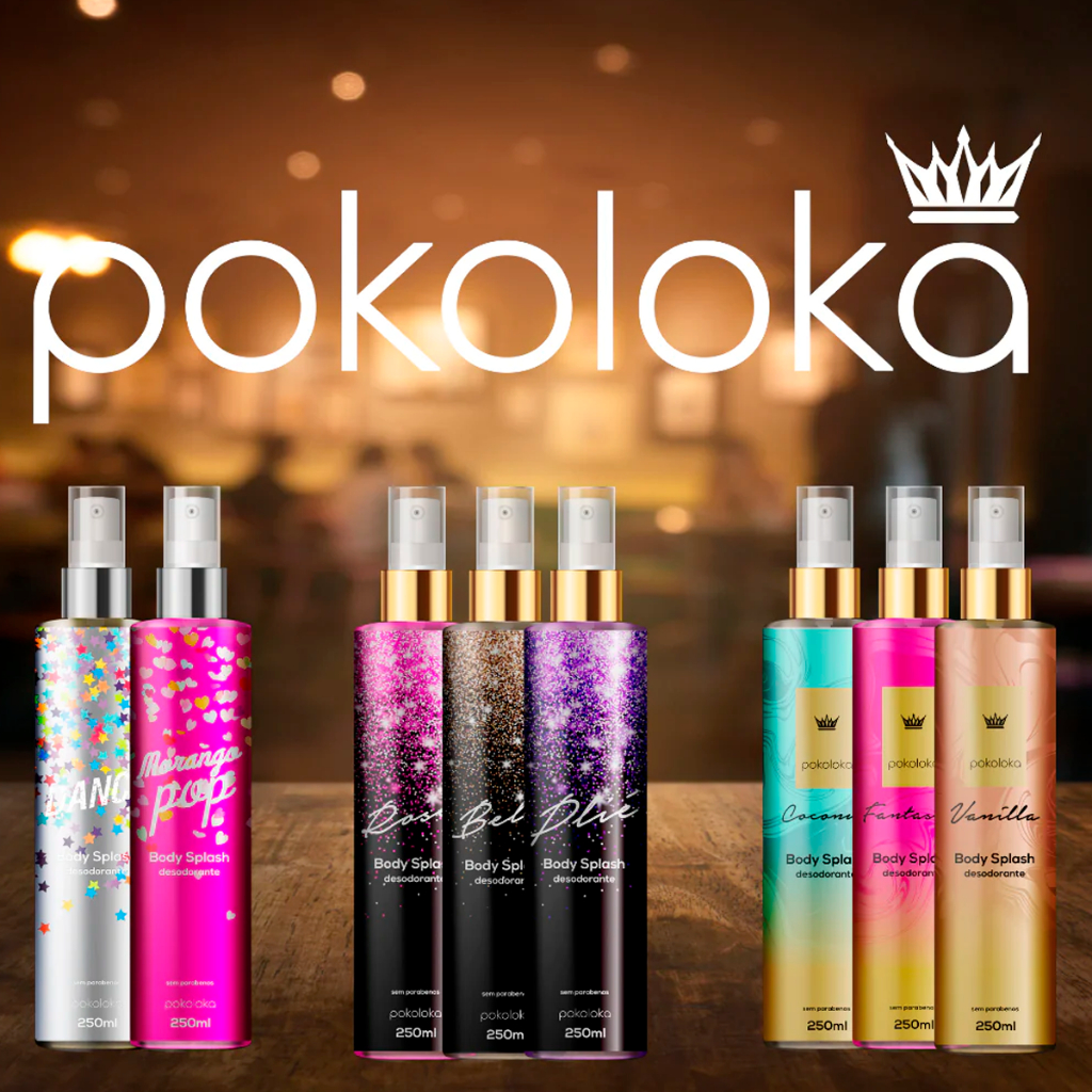 Desodorante Corporal Perfumado Pokoloka 250ML | Shopee Brasil