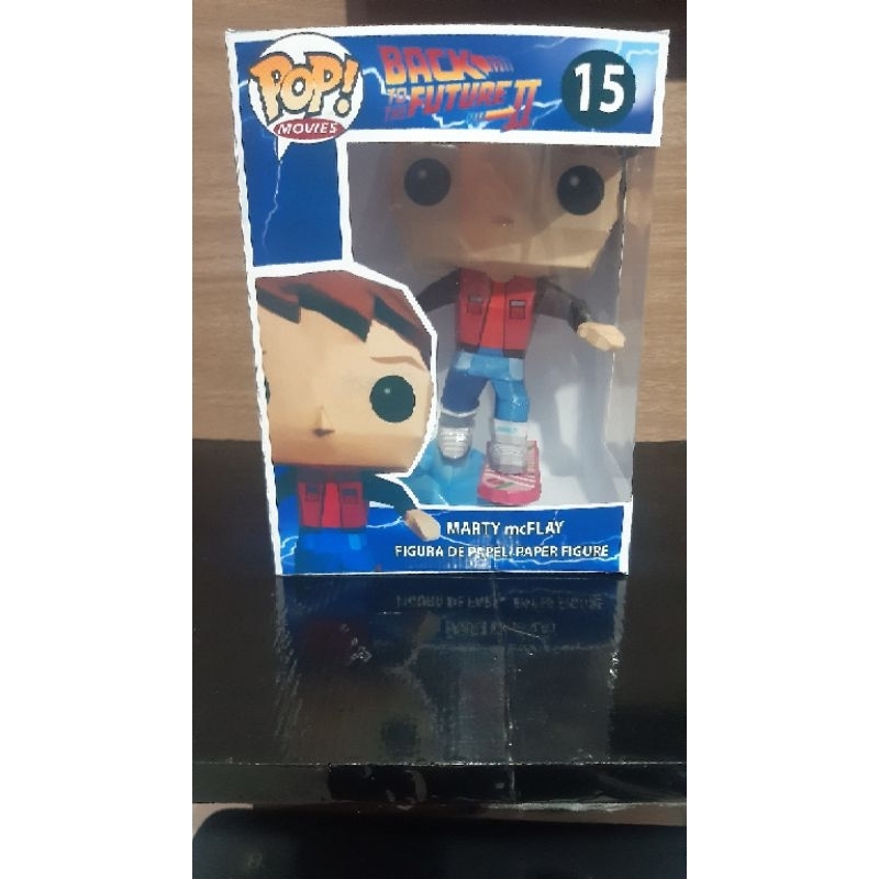 Boneco Funko Marty MC Fly papercraft | Shopee Brasil
