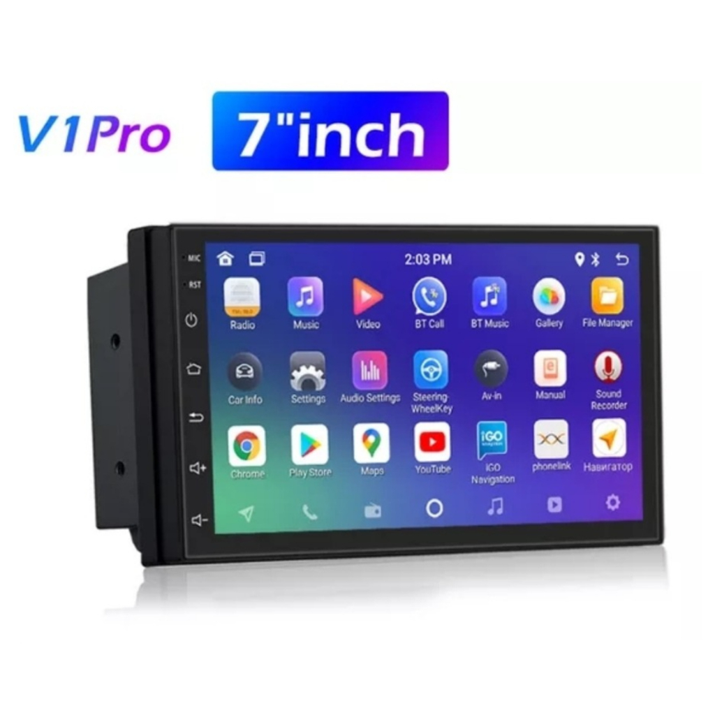 Central Multimídia Android 7 Pol 4gb Ram Carplay Wifi android auto ...