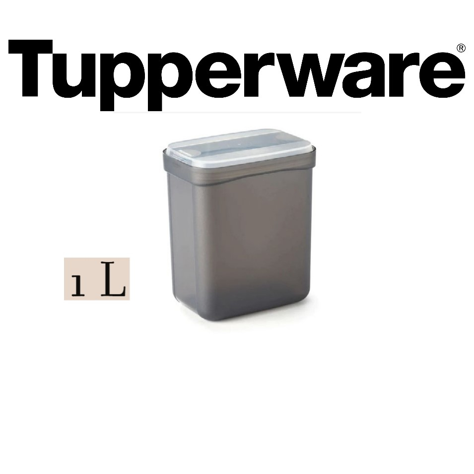 DRAWER CANISTER BLAC 1 L TUPPERWARE Organizador Retangular | Shopee Brasil