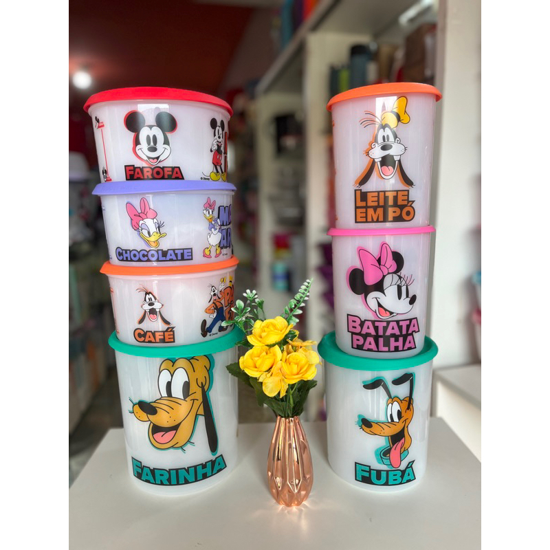 kit Disney tupperware | Shopee Brasil