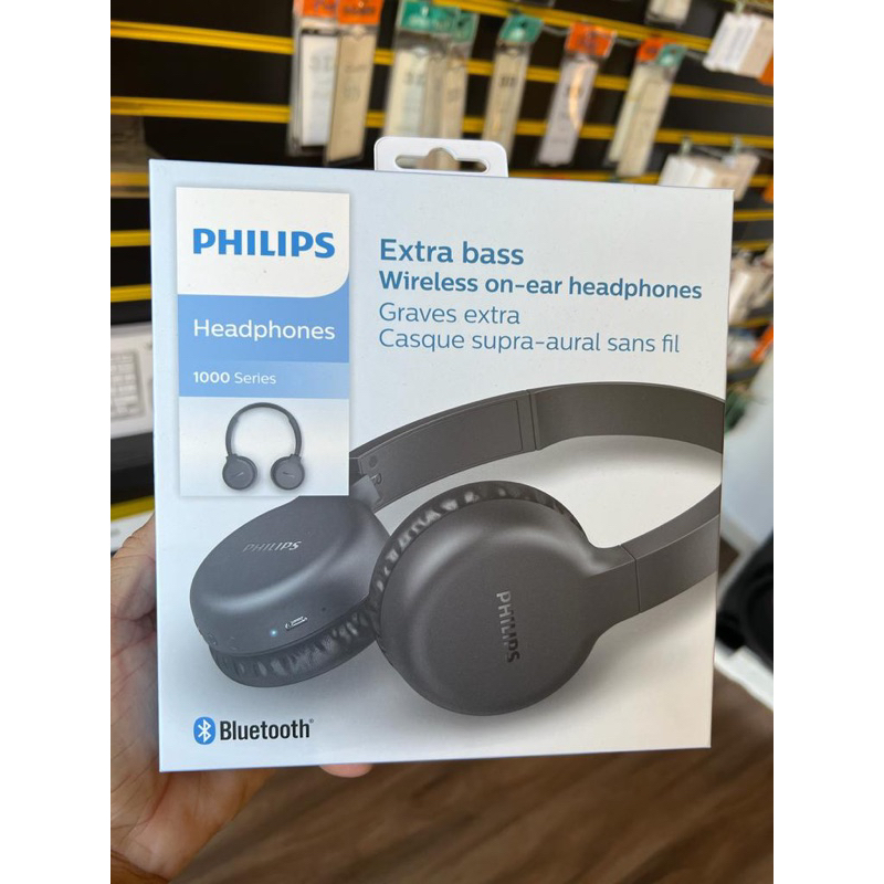 FONE DE OUVIDO ORIGINAL BLUETOOTH PHILIPS Extra bass Wireless on-ear ...