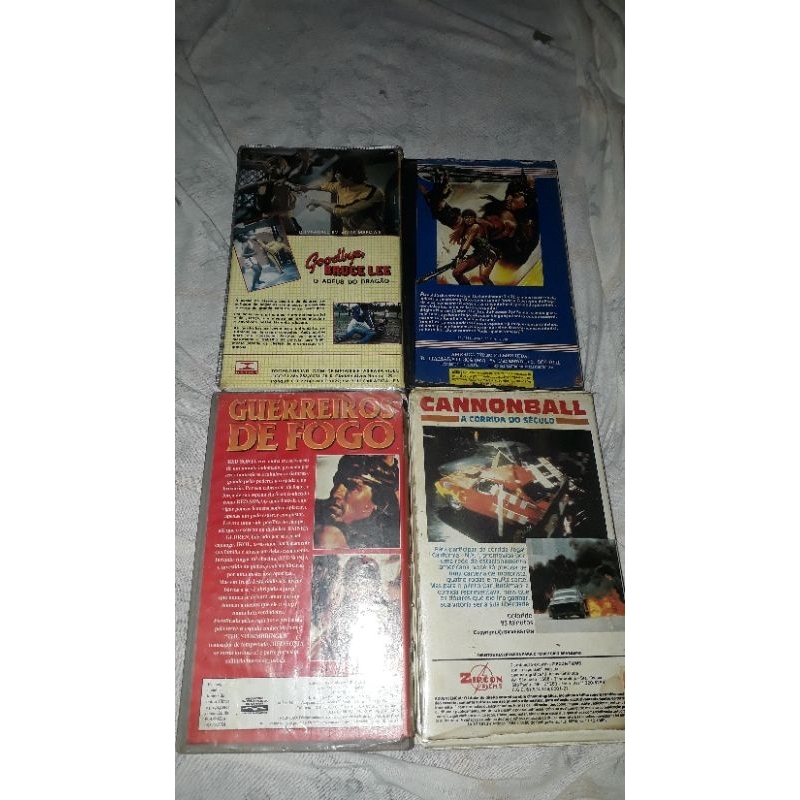 4 filmes vhs | Shopee Brasil