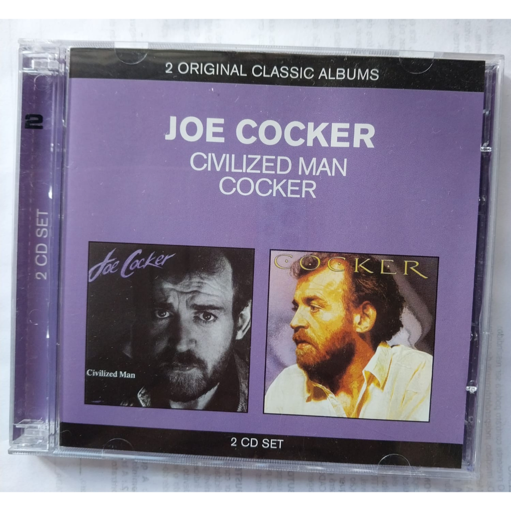 Cd Duplo Joe Cocker - Civilized Man + Cocker (2002) | Shopee Brasil