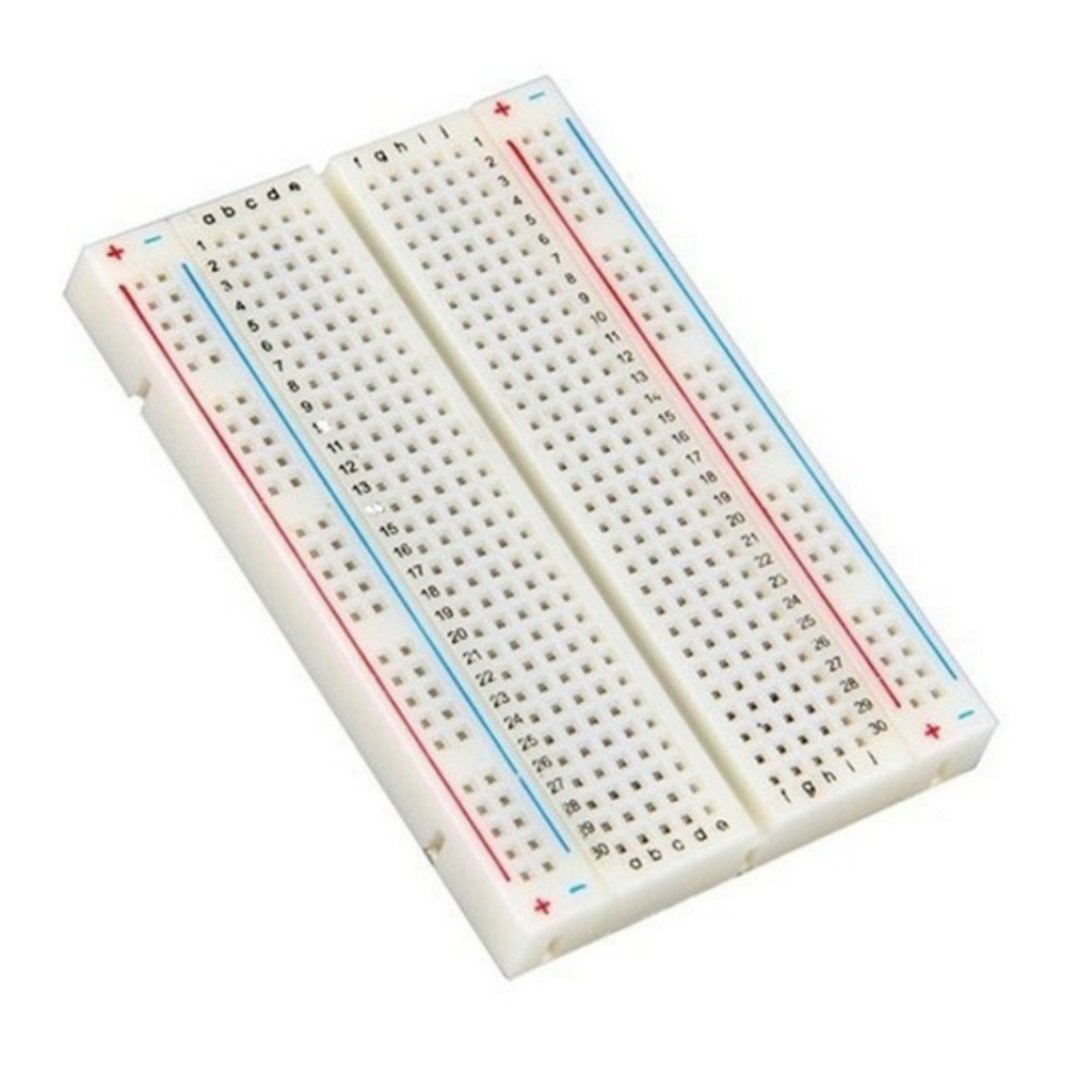 Protoboard Breadboard 400 Pontos Furos Pinos | Shopee Brasil