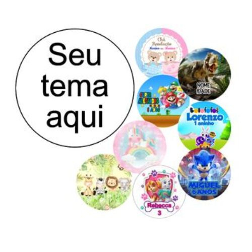 rotulo redondo 5x5 cm adesivo. Personalizado. | Shopee Brasil