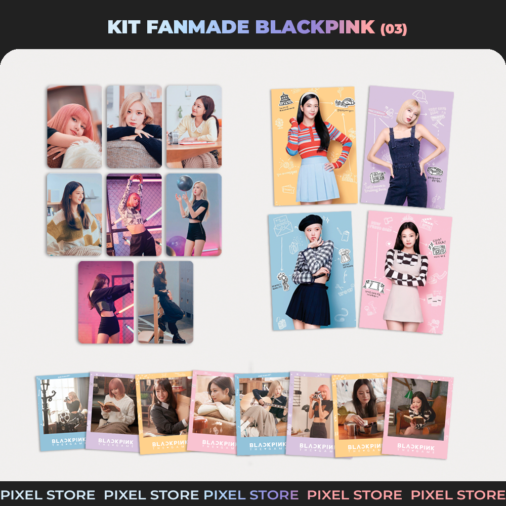 Kit Fanmade - Blackpink - kpop | Shopee Brasil