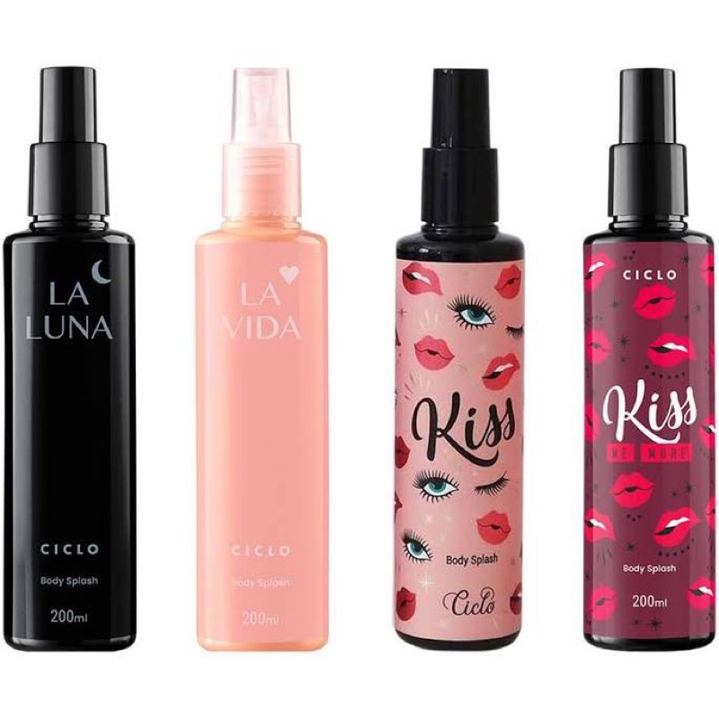 Body splash ciclo cosméticos perfume feminino colônia pós banho perfume ...