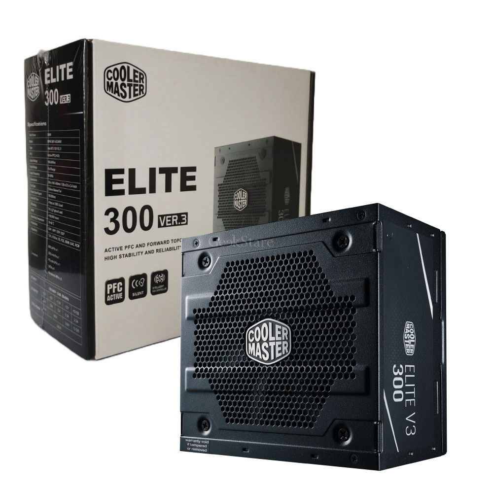 Fonte 300w Cooler Master Elite 300 PFC Ativo | Shopee Brasil