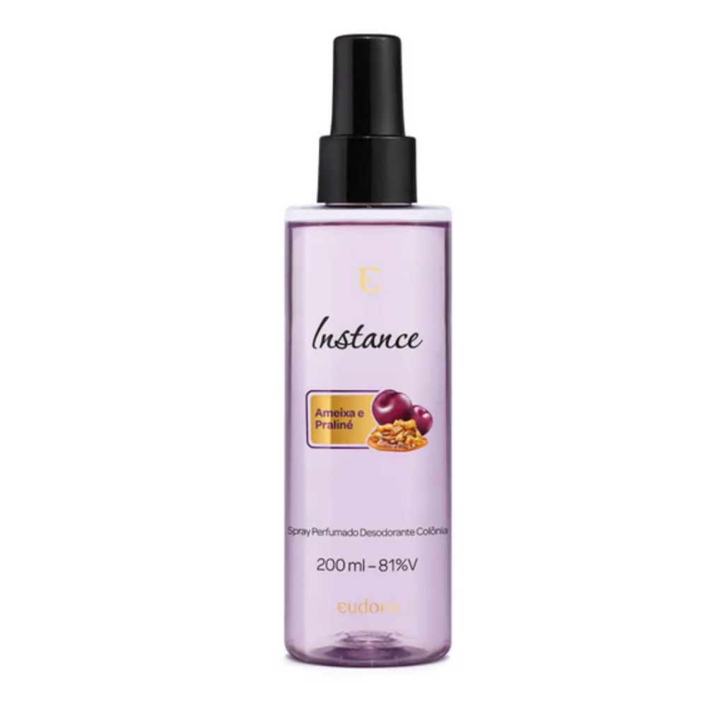 Eudora Instance Body Splash Ameixa e Praliné 200ml | Shopee Brasil
