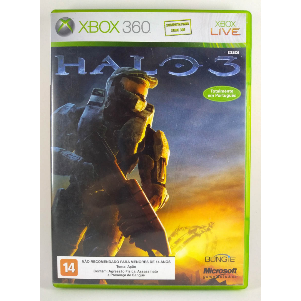Halo 3 Xbox 360 Mídia Física | Shopee Brasil