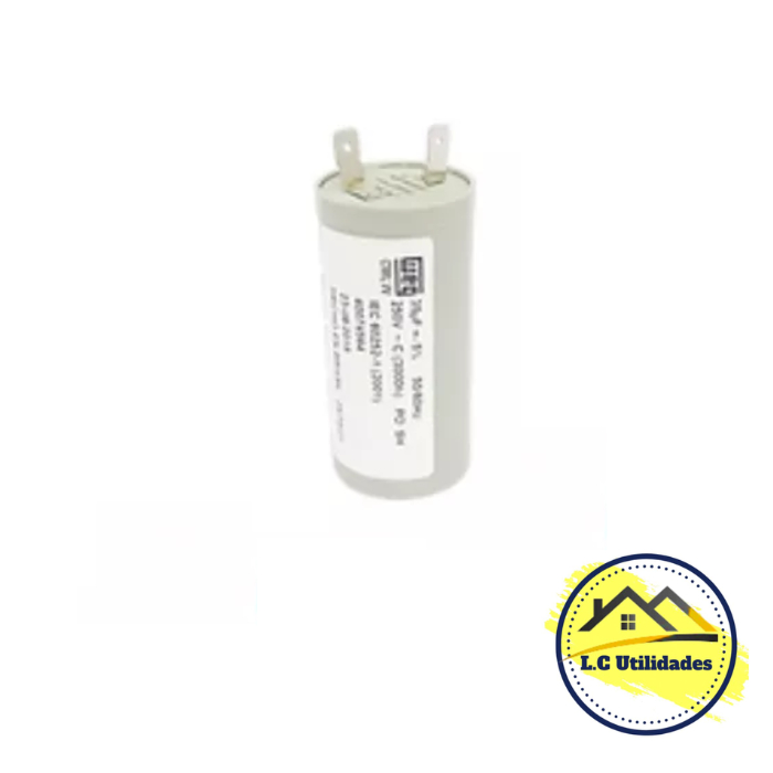 Capacitor De Fase 35mf 250vac - Weg | Shopee Brasil
