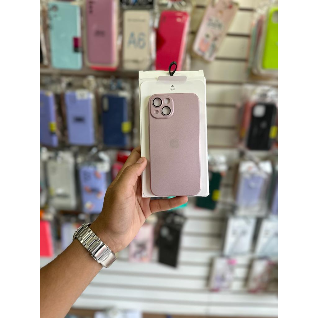 Capa Capinha Case Metalizada Para iPhone13 Com Película na Camera | Shopee Brasil