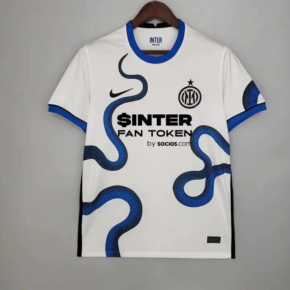 Camisa Camiseta Masculina de Time INTER DE MILAO BRANCO SERPENTE MEGA ...