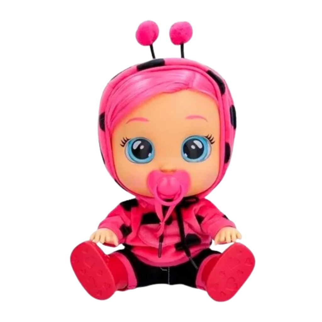Boneca Cry Babies Lady Joaninha Chora Lagrimas Br1871 | Shopee Brasil