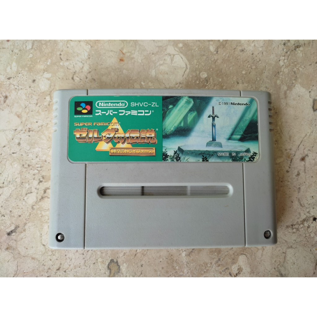 Zelda A Link To The Past Super Famicom SNES Original | Shopee Brasil