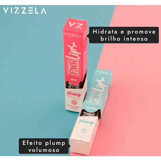 Power Lips - Vizzela Gloss Labial - Vegano | Shopee Brasil