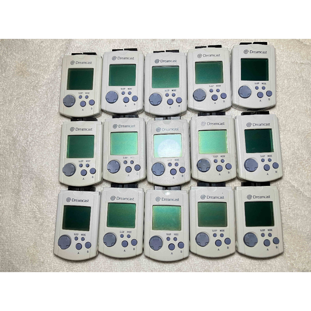 Vmu para console Sega Dreamcast Memory Card Branco Original Sega ...