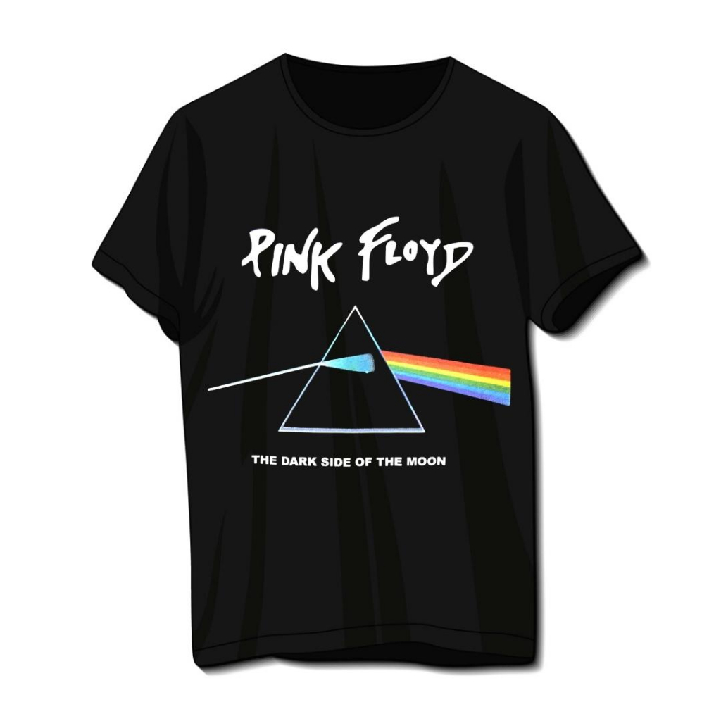 Camiseta Pink Floyd Preta De Banda Rock Masculina E Feminina (Unissex) 100% Algodão Tamanho Plus ...