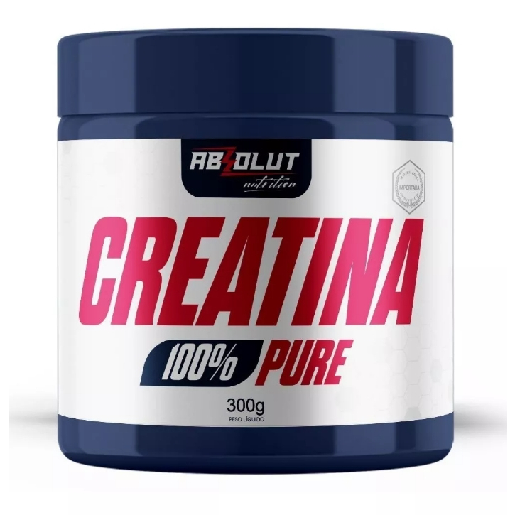 Creatina 100% Pure 300g - Absolut Nutrition | Shopee Brasil