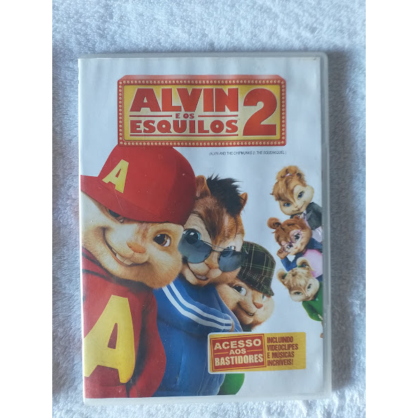 DVD ALVIN E OS ESQUILOS 2 * ORIGINAL | Shopee Brasil