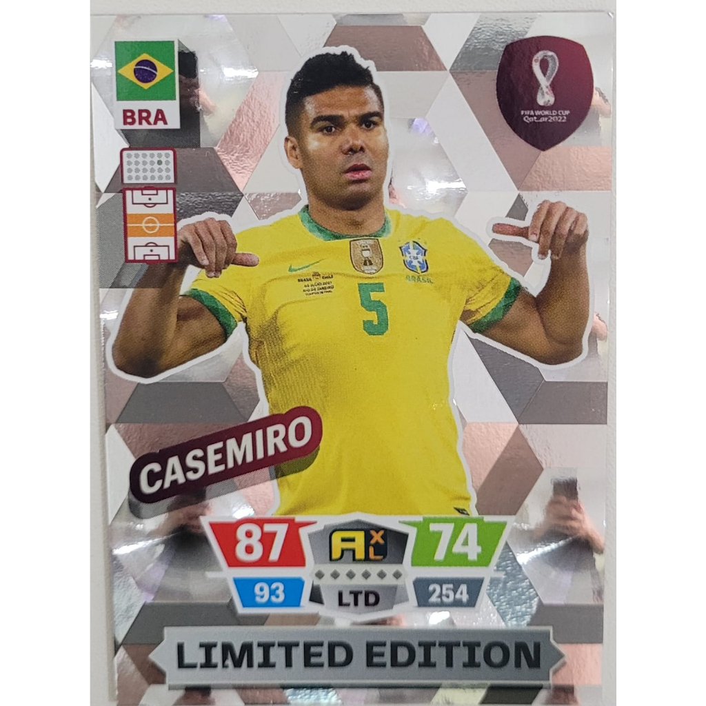 Cards Adrenalyn XL - LIMITED EDITION - Copa do Mundo 2022 - Originais ...
