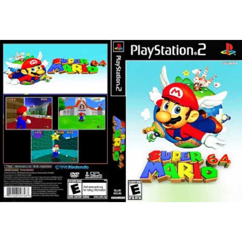 Super Mario 64 para PS2 | Shopee Brasil
