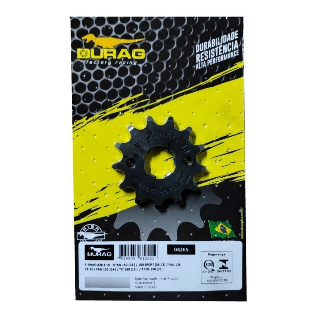 Pinhao 13 Titan Fan 150 160 / Bros 125 150 160 / Xre 190 - 4265 ...