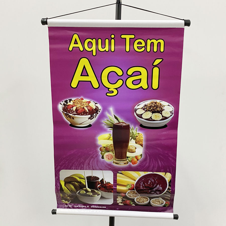 Banner Informativo em lona, 45cm x 70cm, vários modelos | Shopee Brasil