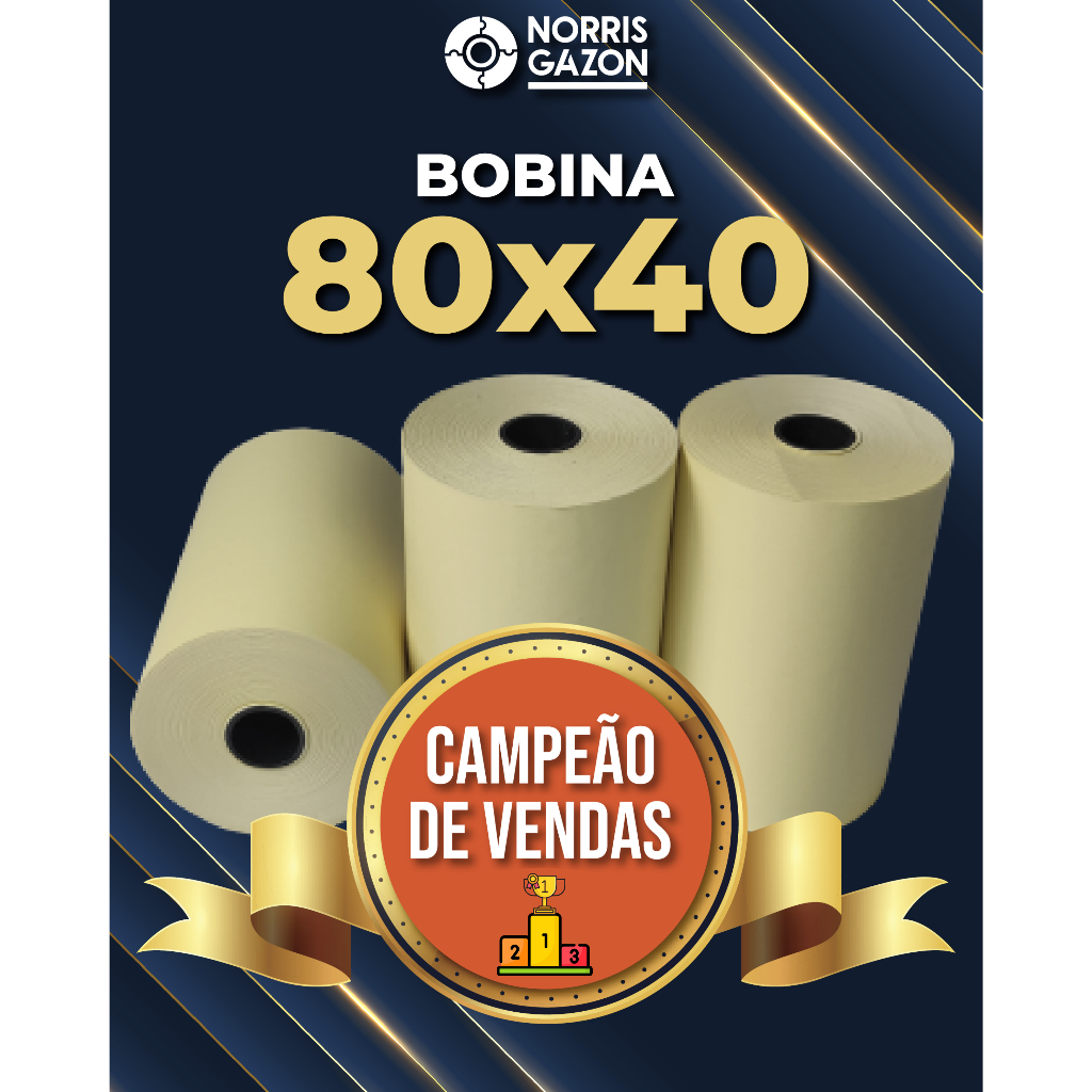 Bobina Termica 80x40 em Oferta | Shopee 2026