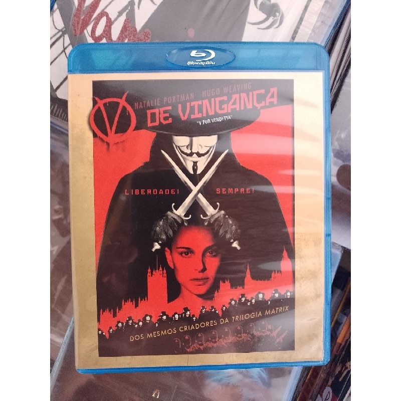 Blu-ray V de Vingança (Dublado e Legendado) Original | Shopee Brasil
