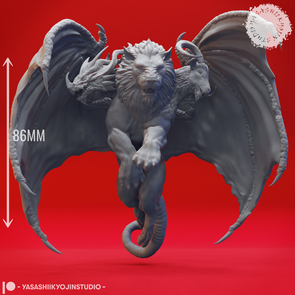 Quimera, Chimera | Miniatura de RPG | Shopee Brasil
