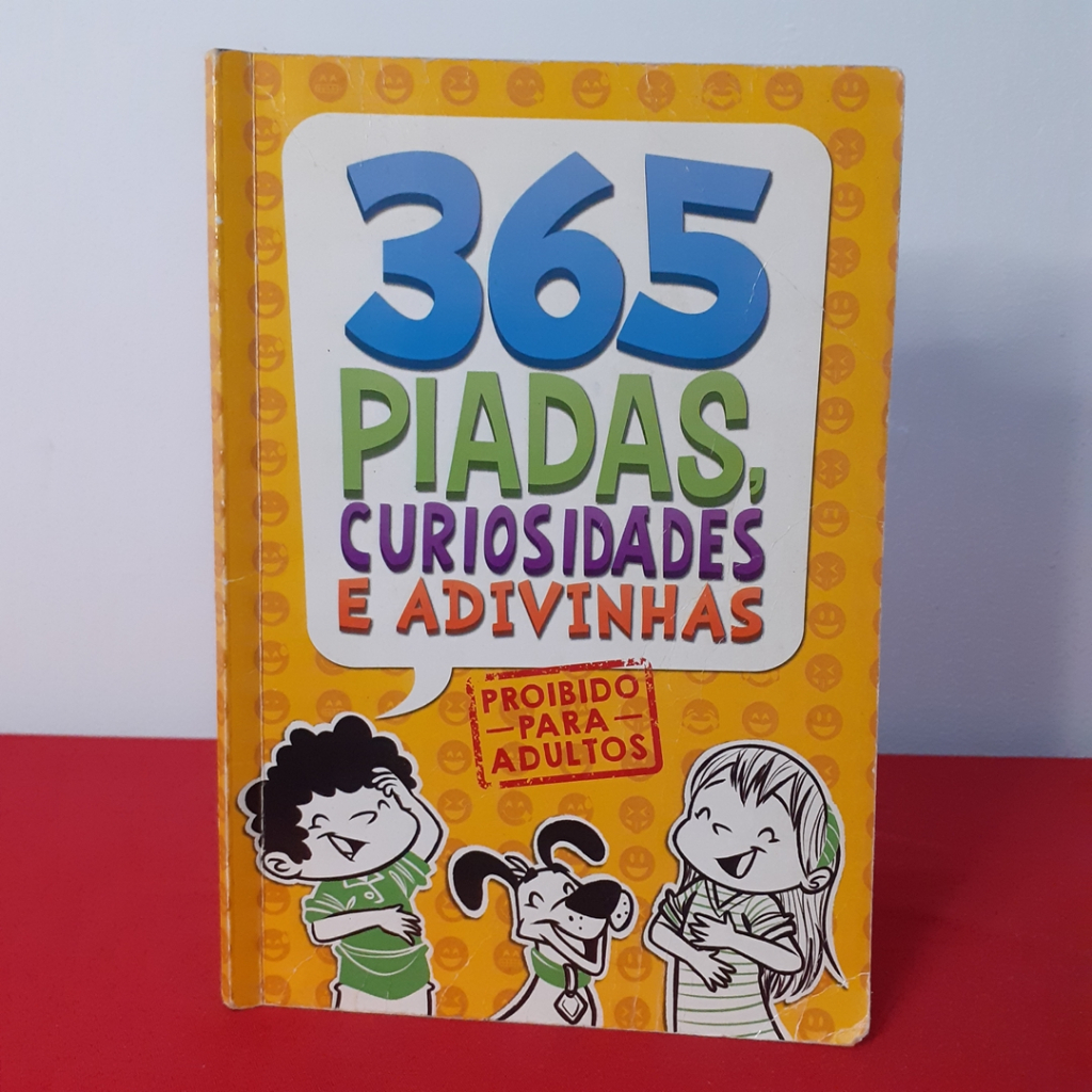 LIVRO - 365 Piadas, Curiosidades e Adivinhas - Pé da Letra | Shopee Brasil