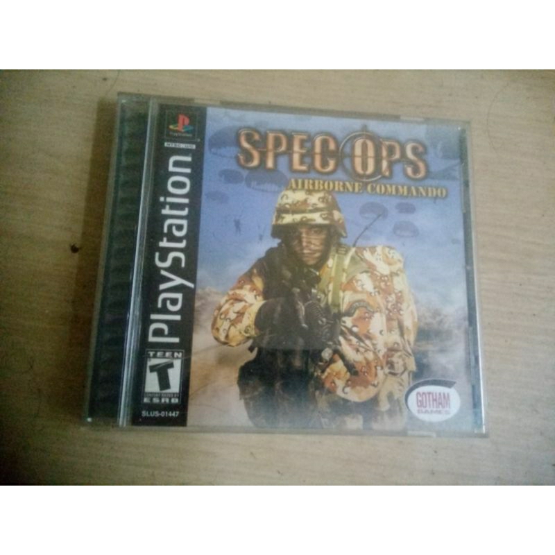 Spec Ops Airborne Commando PS1 | Shopee Brasil